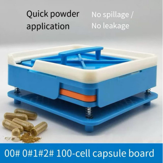 0# 100Holes Capsule Filling Machine Manual Capsule Filler Mold Board ...