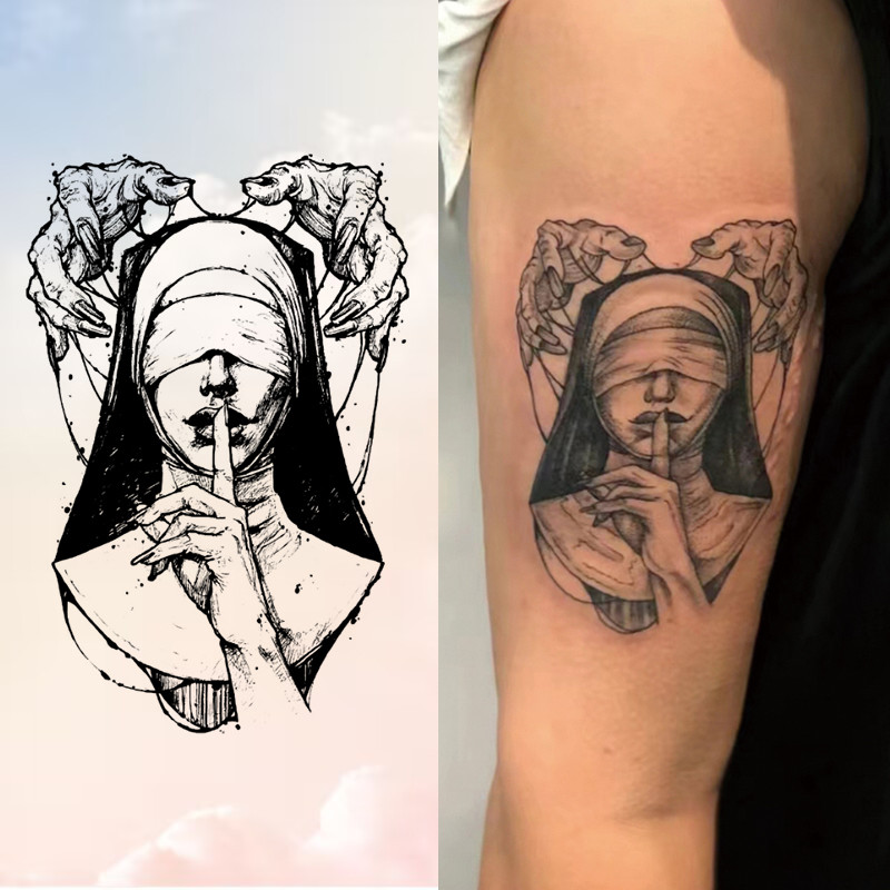 Magic Tattoo Sticker Waterproof Long Lasting 30 Days Fake Tattoo ...