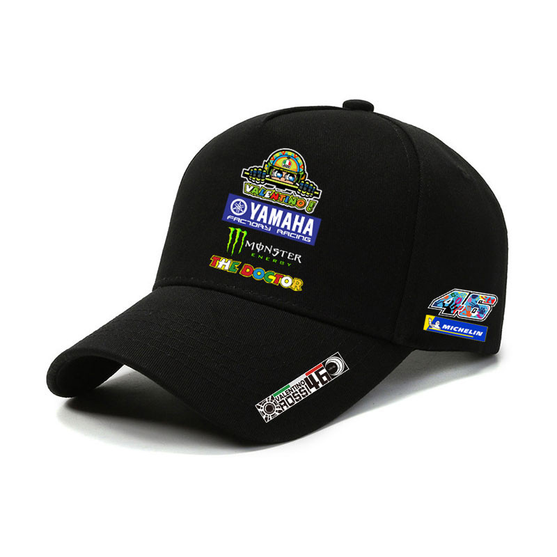 Yamaha MOTOGP factory team Rossi motorcycle racing outdoor baseball cap ...