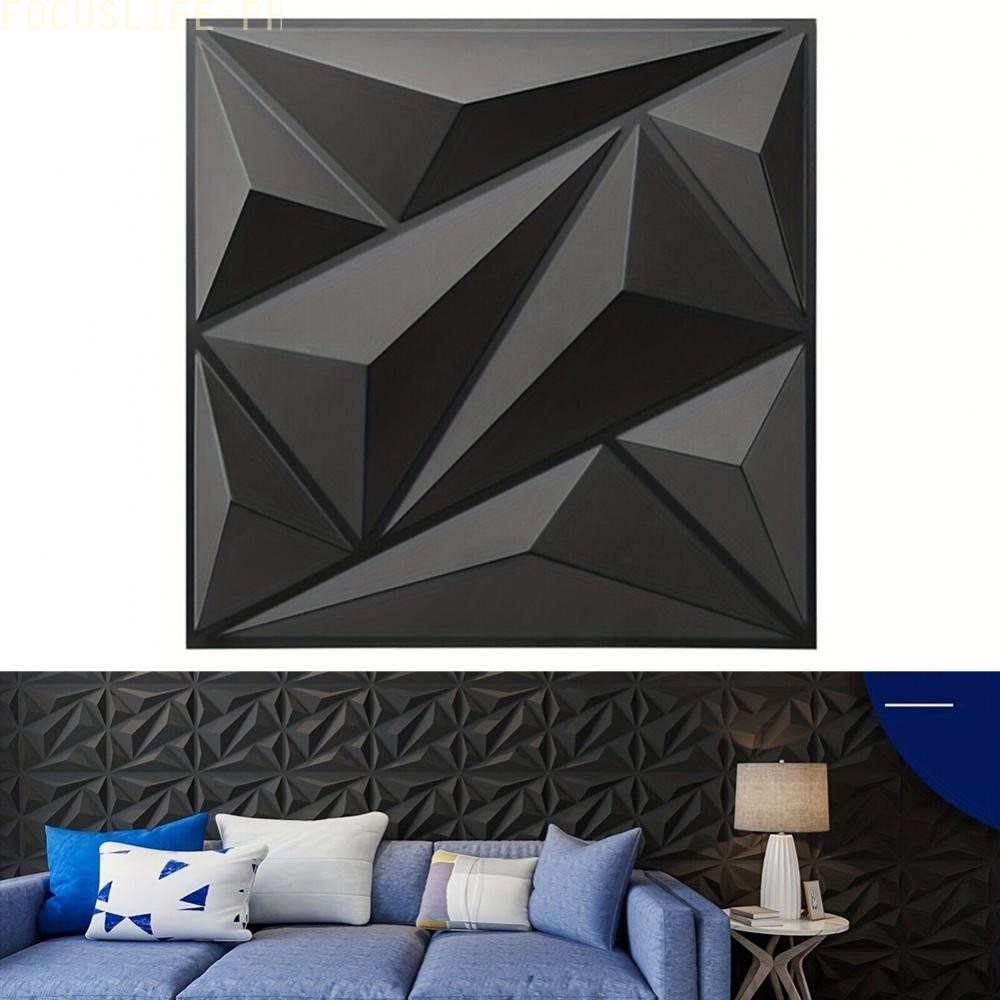 3D Wall Panels Adds Depth And Dimension Easily Cleaned High-Quality PVC ...