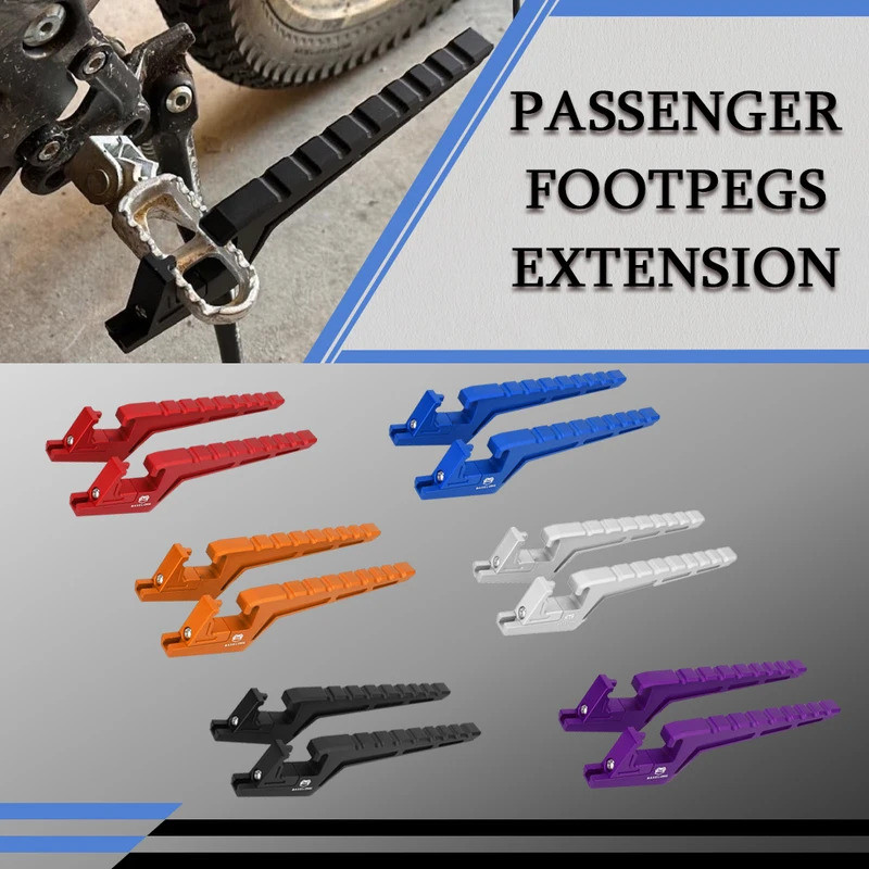For Gas Gas Motorcycle Foot Pegs Rests Extension Passenger Extender CNC ...