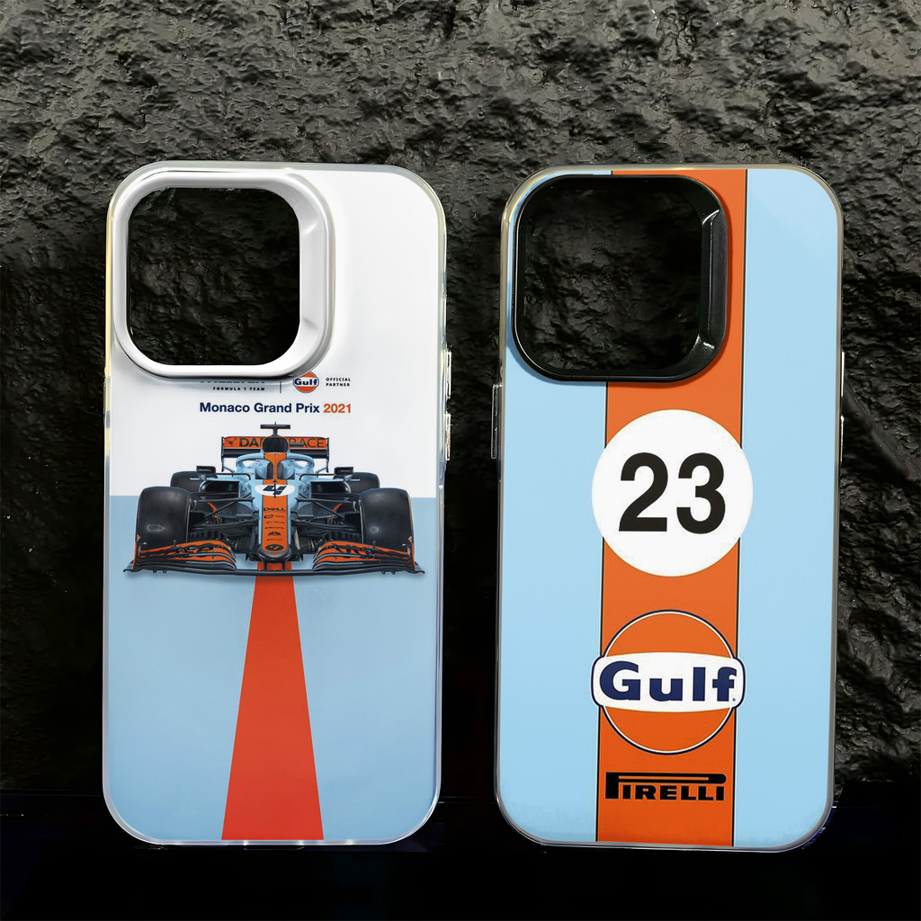 Racing Car Gulf Case for samsung A71 A53 A15 A14 A13 A12 A11 A03S A03 ...