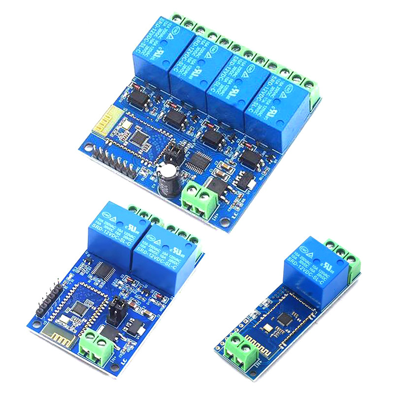 124ch Bluetooth Relay 12V Smartphone Bluetooth APP Remote Control ...