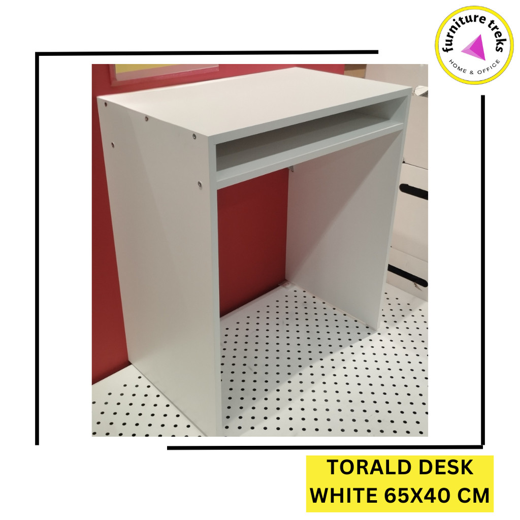 Furniture Treks Authentic Torald Desk White 65x40cm | Shopee Philippines