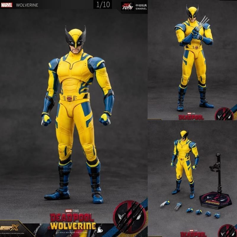 Marvel Deadpool and Wolverine Action Figure Movable Peripheral Model ...