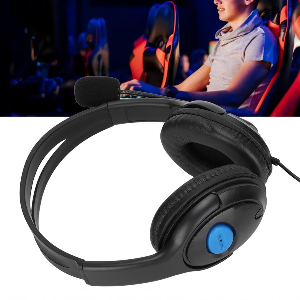 Haichao Stereo Game Headphones Noise Cancelling Adjustable Microphone ...