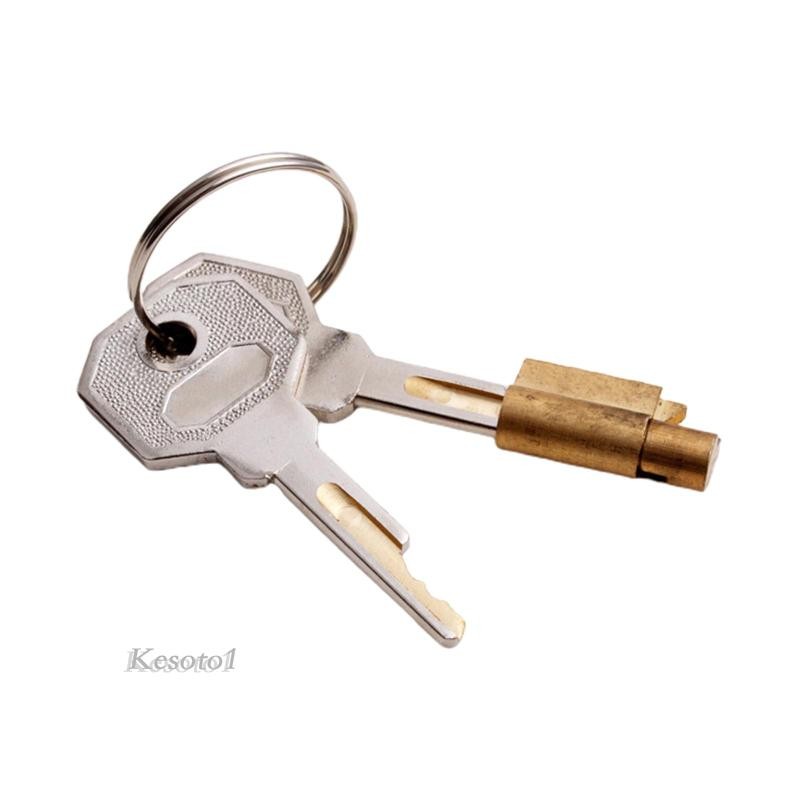 [Kesoto1] Single Open Cylinder Letter Box Locker Refrigerator Lock for ...