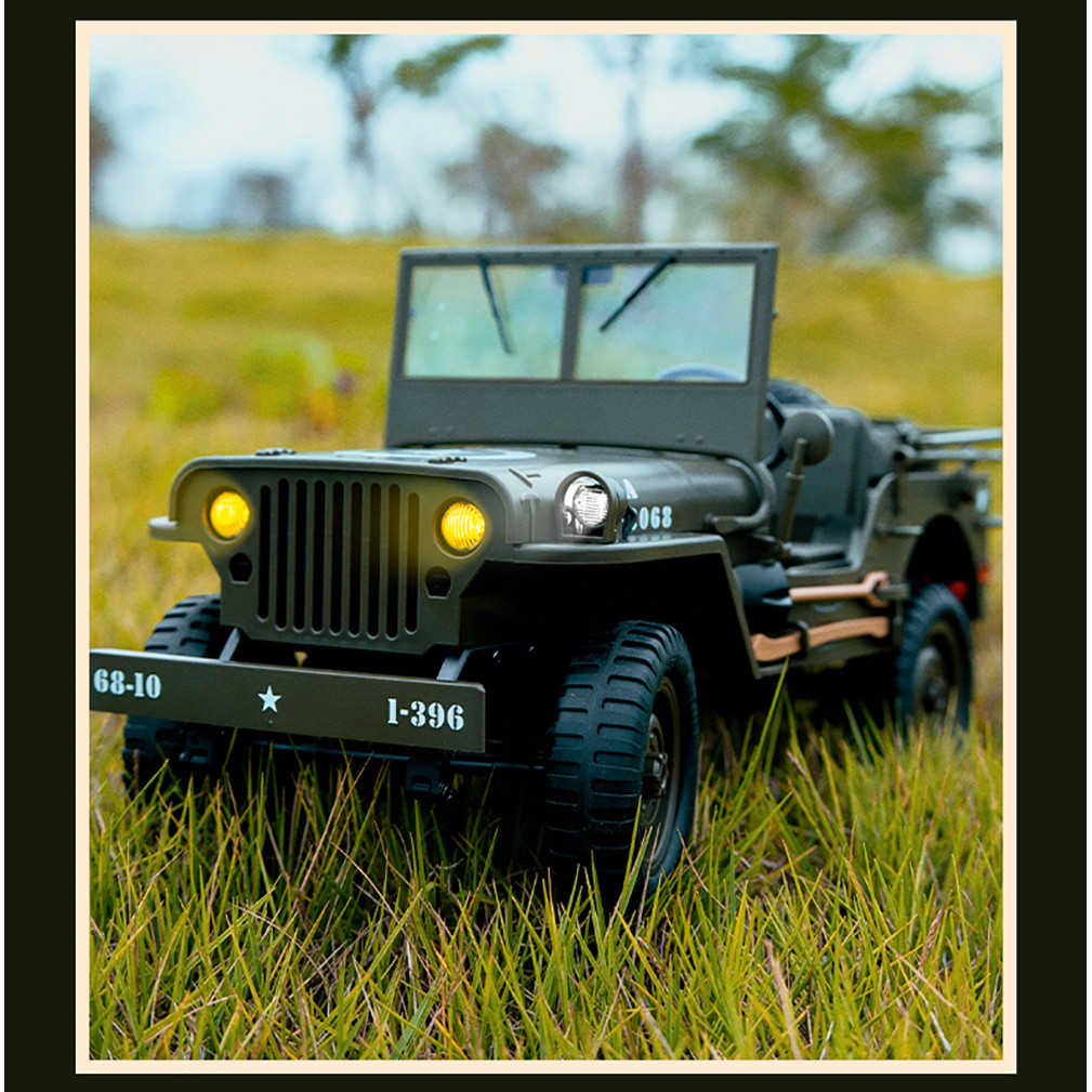 9IMOD C8815 RC Car Jeep 2.4GHZ 4WD 17G Servo 50M Distance Multi-Purpose ...