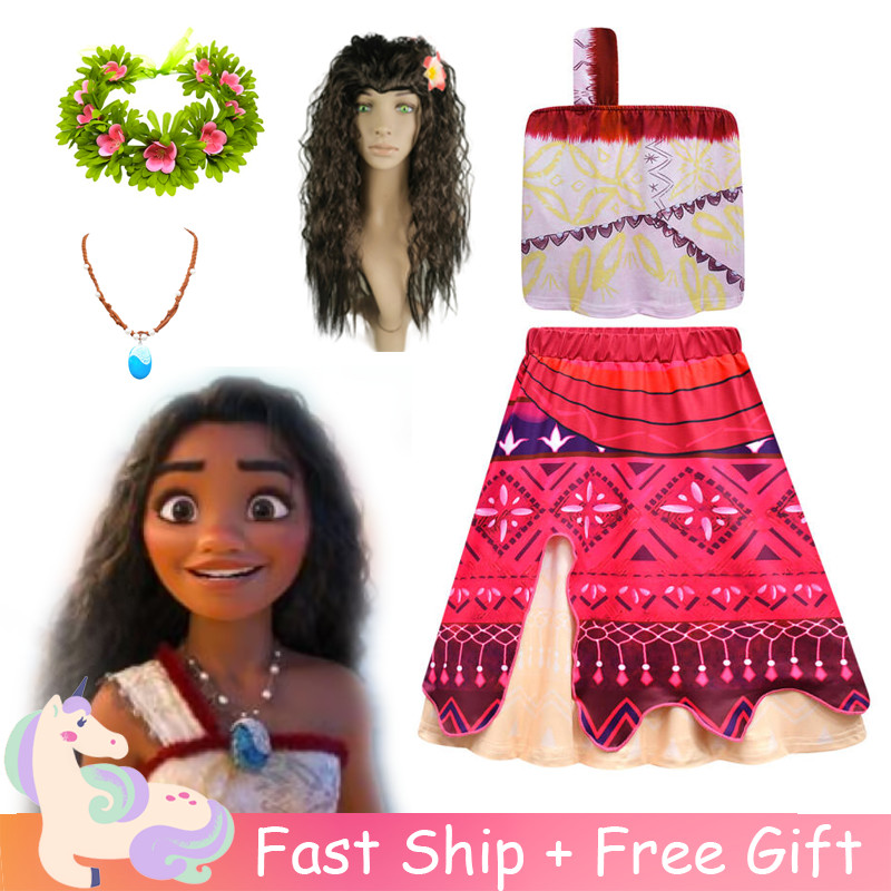 Moana 2 Movie Sling Princess Dress 3D Printed Halloween Christmas ...