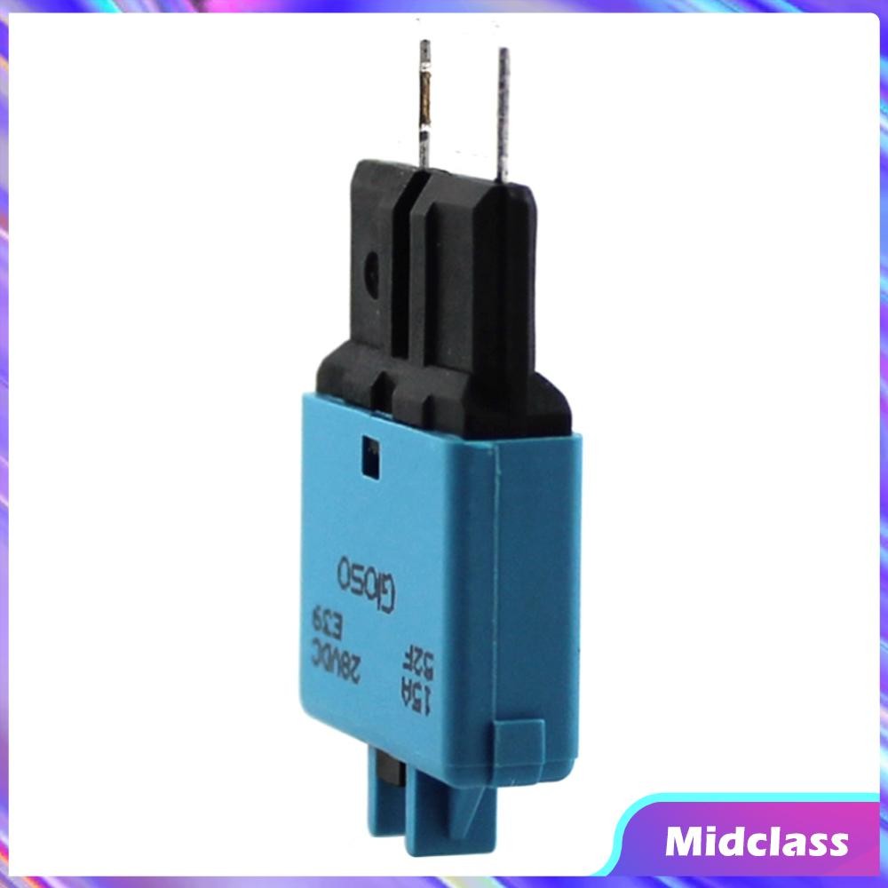 uk 15A Blade Fuse Adapter 15A 28V DC ATC Circuit Breaker Boat Car ...