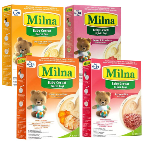 Milna Baby Cereal Assorted Variance 120g | Shopee Philippines