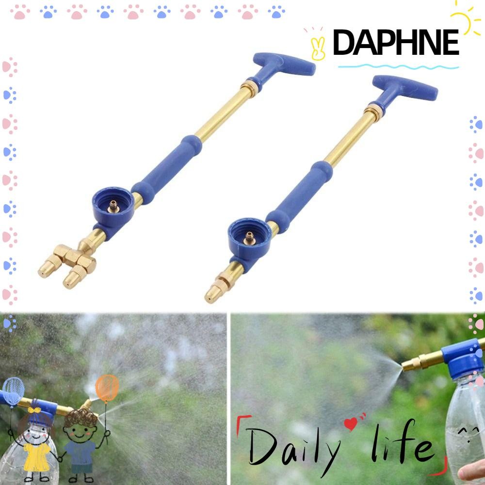 DAPHNE Atomizing Misting Nozzle, Push-pull Single/double Head Irrigation Sprayers, Universal ...