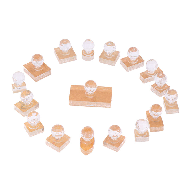 Marbit Crystal Powder Press Stamp Tool Powder Press Mold Makeup ...