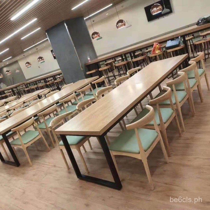 School Unit Staff Restaurant Restaurant Canteen Tables and Chairs ...