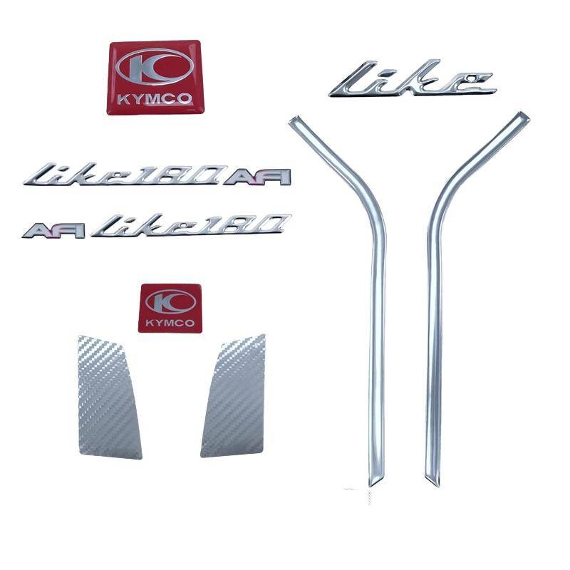 KYMCO original LIKE125 decal stickers, fairing stickers, LOGO Front ...
