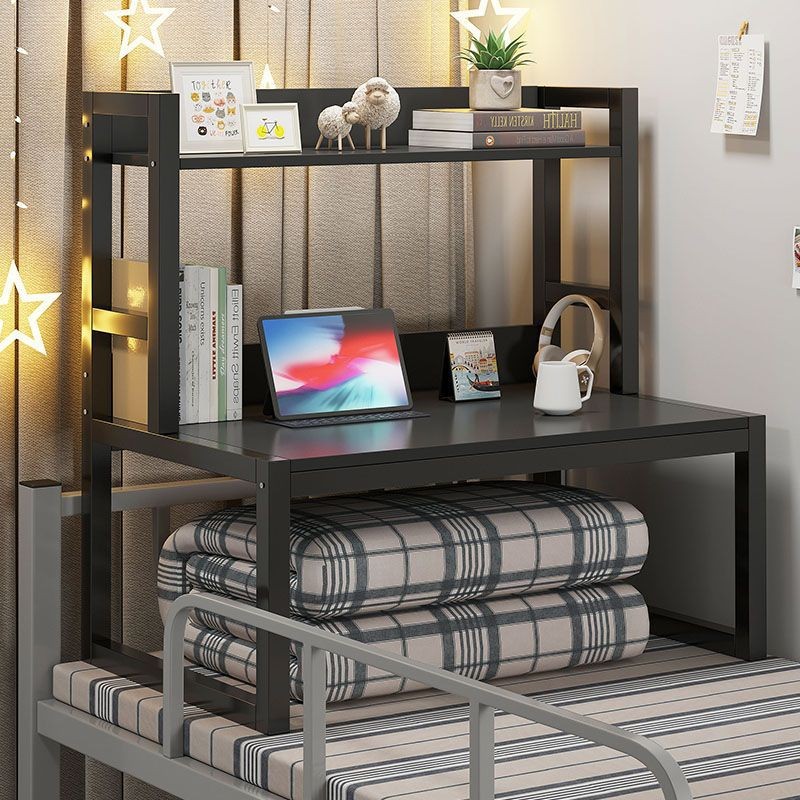 Dormitory Fantastic Bed Steel Frame Laptop Desk Bay Window College ...