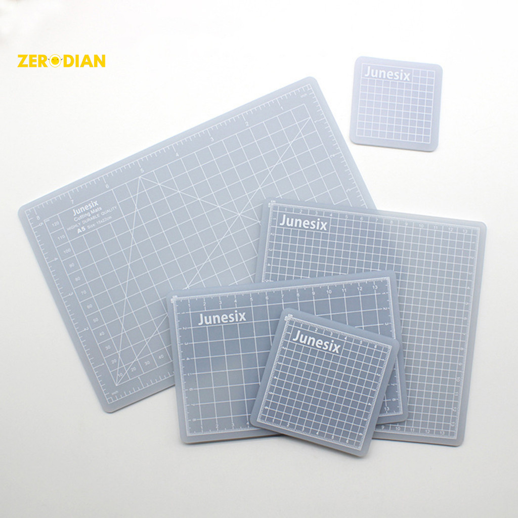 ZERODIAN A3/A4/A5 Cutting Mat Professional Translucent Plastic Rotary ...