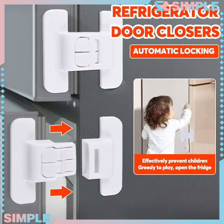 Home Refrigerator Lock Safety Fridge Freezer Door Lock Multi-function ...
