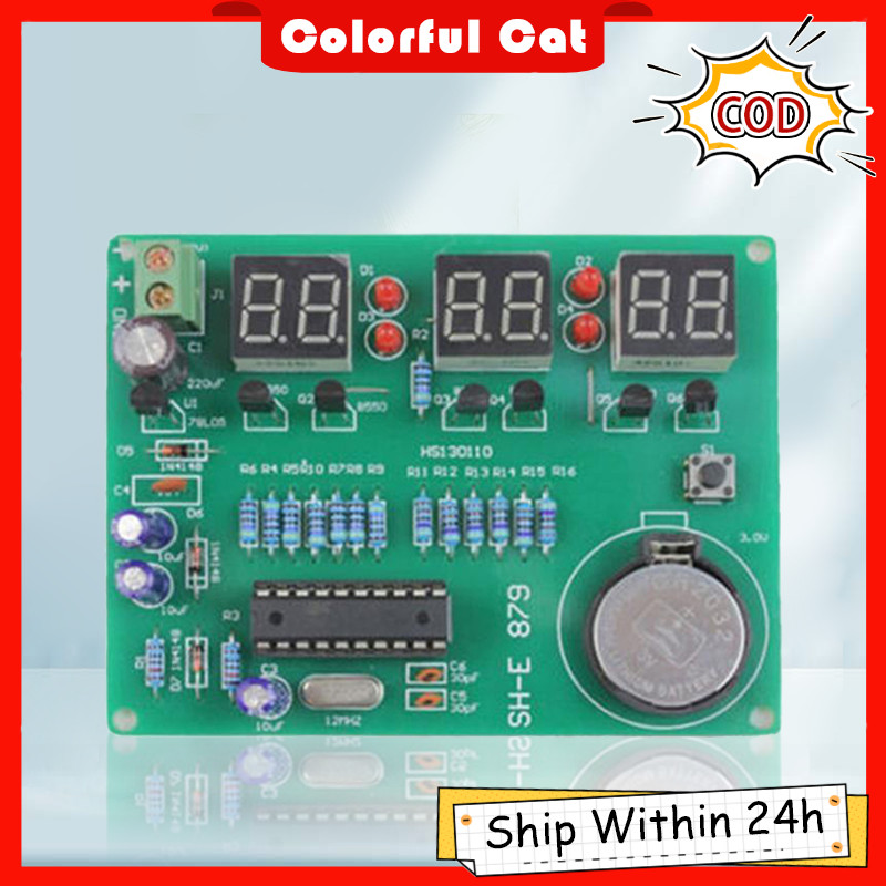 6-digit Electronic Clock Production Suite Kit DIY Digital Clock ...