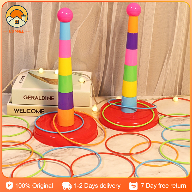 Children's ring throwing toy parent-child interactive ring toss game ...