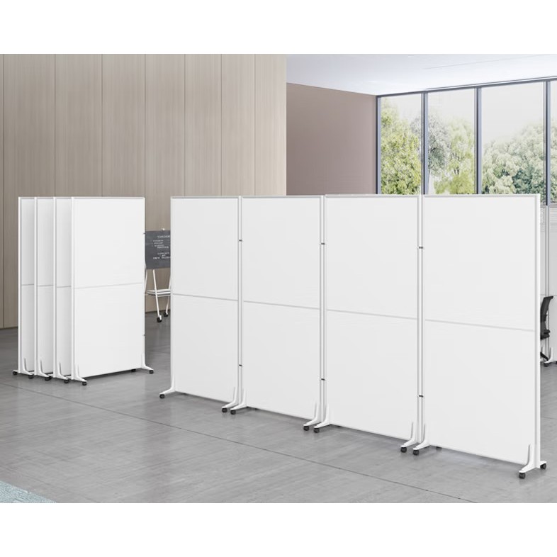 Office Screen Folding Mobile Partition Modern Minimalist Activity ...