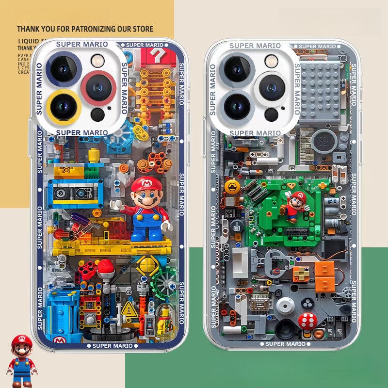Super Mario Case For Iphone 7 8 6 6S Plus 12 11 Pro Max XS Max XR ...