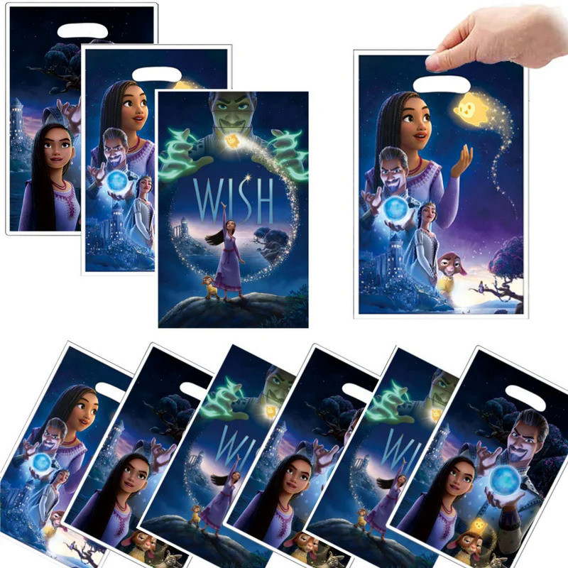 Disney Wish Asha Candy Bag Princess Handle Gift Bag Kids Girl Birthday ...