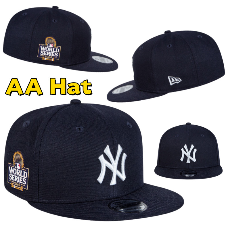 MLB New York Yankees 2024 World Series Side Patch 59.FI.FTY Fitted Hat ...
