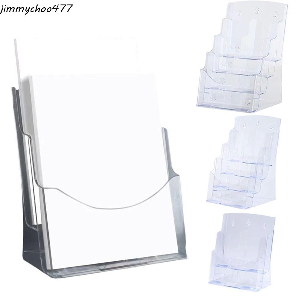 JIMMYCHOO Clear Flyers Display Stand, A4/A5/A6 2/3/4 Layers Brochure ...