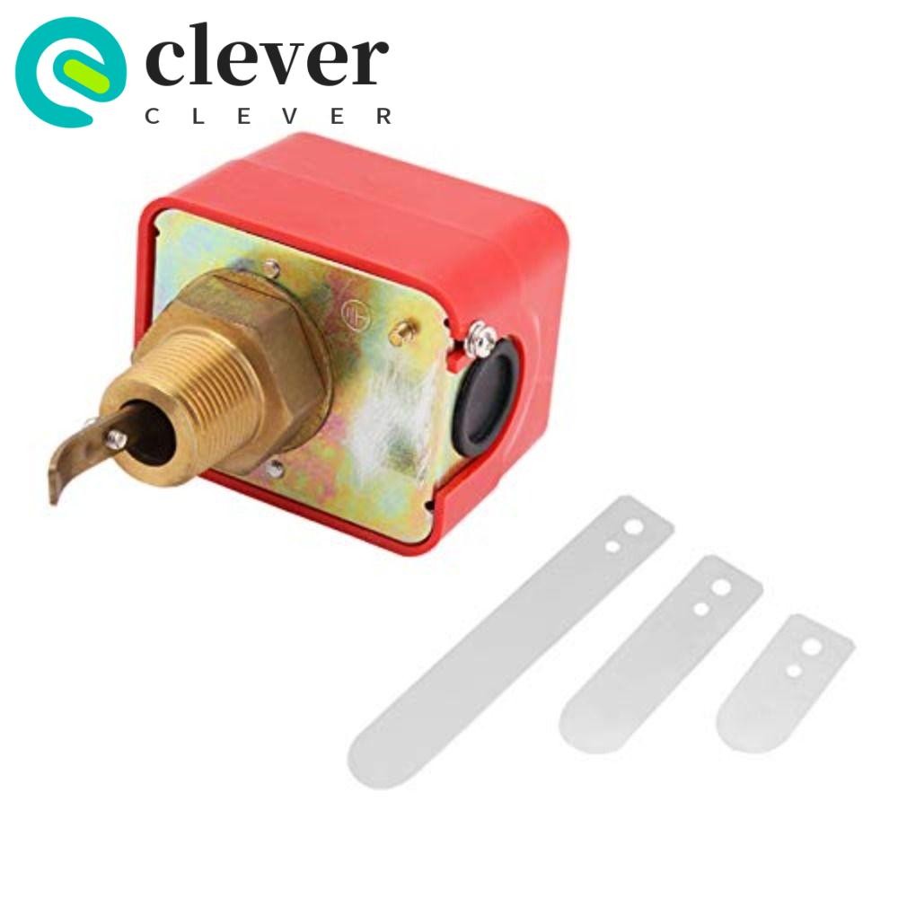 CLEVER Flow Sensor Switch, AC250V HFS-20 Water Flow Switch, 3/4 15A SPT ...