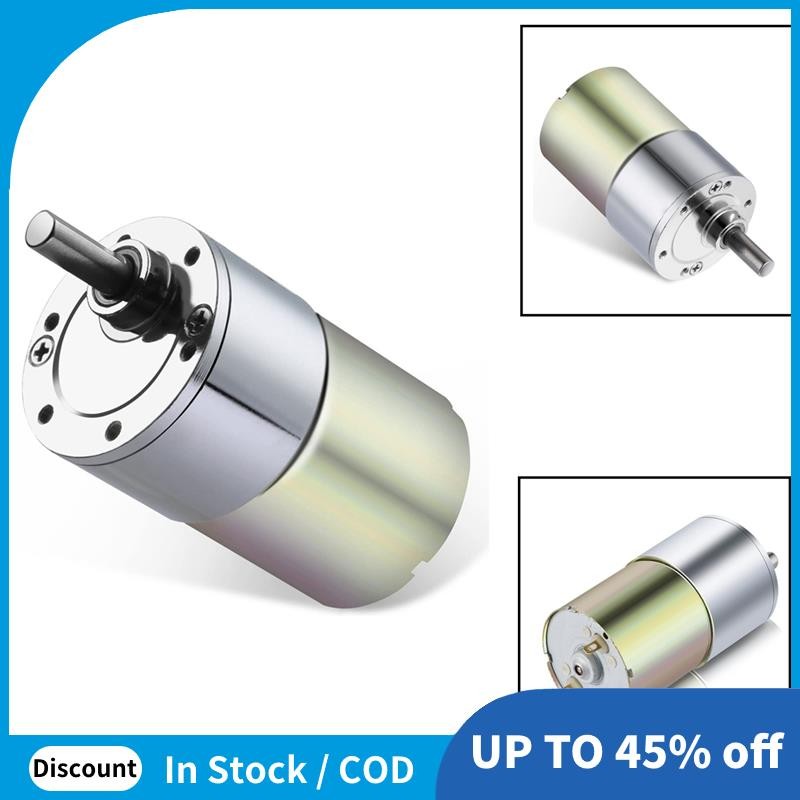 Best Sell DC 12V Gear Motor High Torque Electric Mini Speed Reduction Geared Motor Eccentric ...