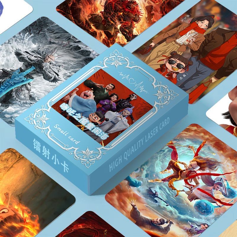 Ne Zha 2: Birth of the Demon Child LOMO Cards | 50PCS Cards | Chinese ...