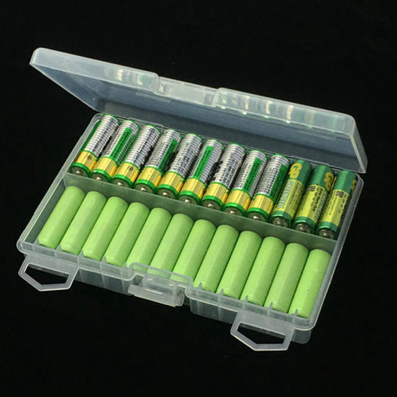 Waterproof Battery Storage Box Battery Holder Battery Case Can Storing ...
