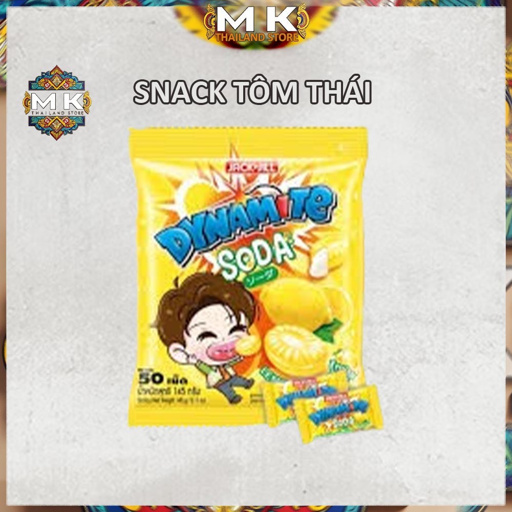 Dynamite Thai Lemon Soda Candy 50 pieces | Shopee Philippines