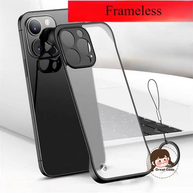 Luxury 2in1 Frameless Matte Phone Case For Vivo iQOO 13 12 11 10 9 8 5 ...
