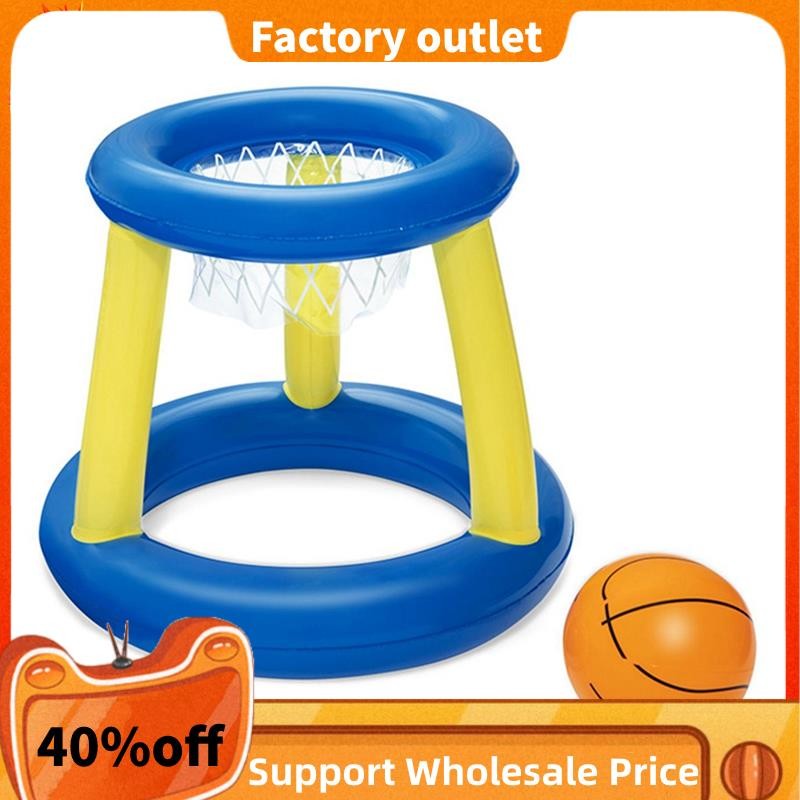 In Water Basketball Hoop Pool Float Inflatable Play Game Swimming Pool ...