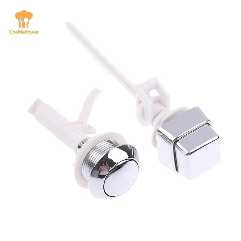 CKFR Push Button Toilet Flush Kit Front/Side/Top Mount Water Tank Trip ...