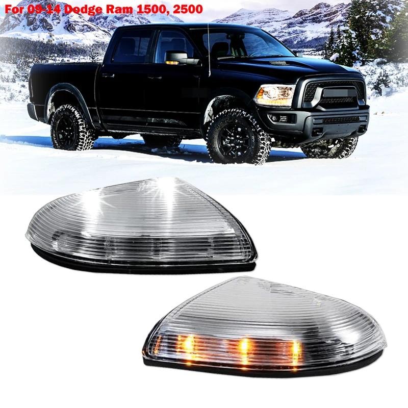 For Dodge Ram 1500 2500 Front Mirror Turn Signal Puddle Light,Side ...