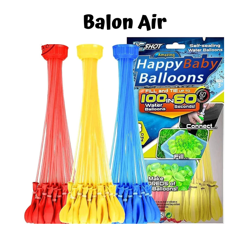 (CONTENTS 111 PCS) Magic Balloons - Water Balloons / Magic Water ...