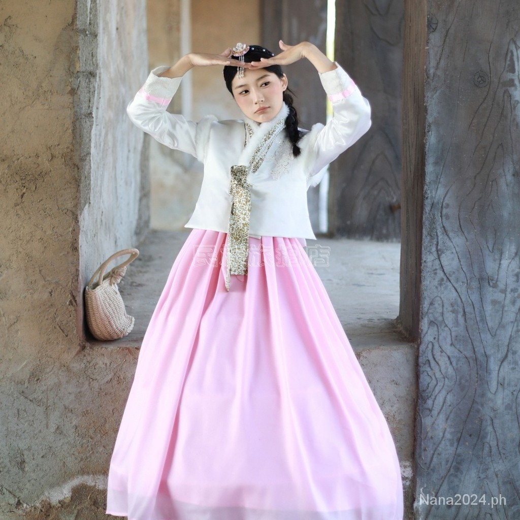 Yanbian Korean Court New Hanbok Korean Yanji Costume Dance Costume National Performance Costume ...
