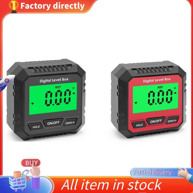 In stock-Mini Magnetic Digital Inclinometer Level Box Gauge Angle Meter ...