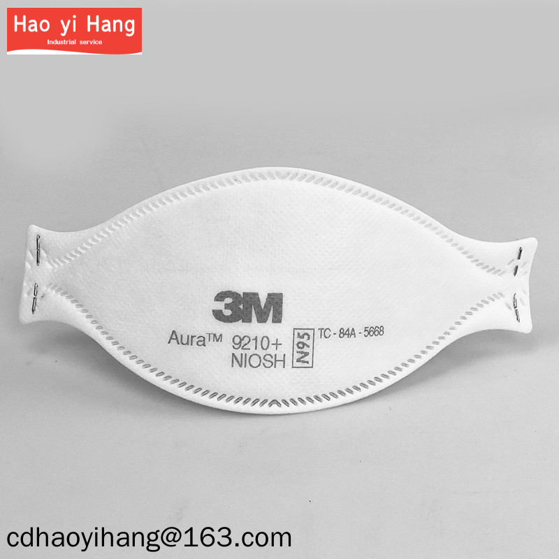 3m 9210+Fish Mask Anti-Haze Industrial Dust pm2.5 Allergy Droplet ...