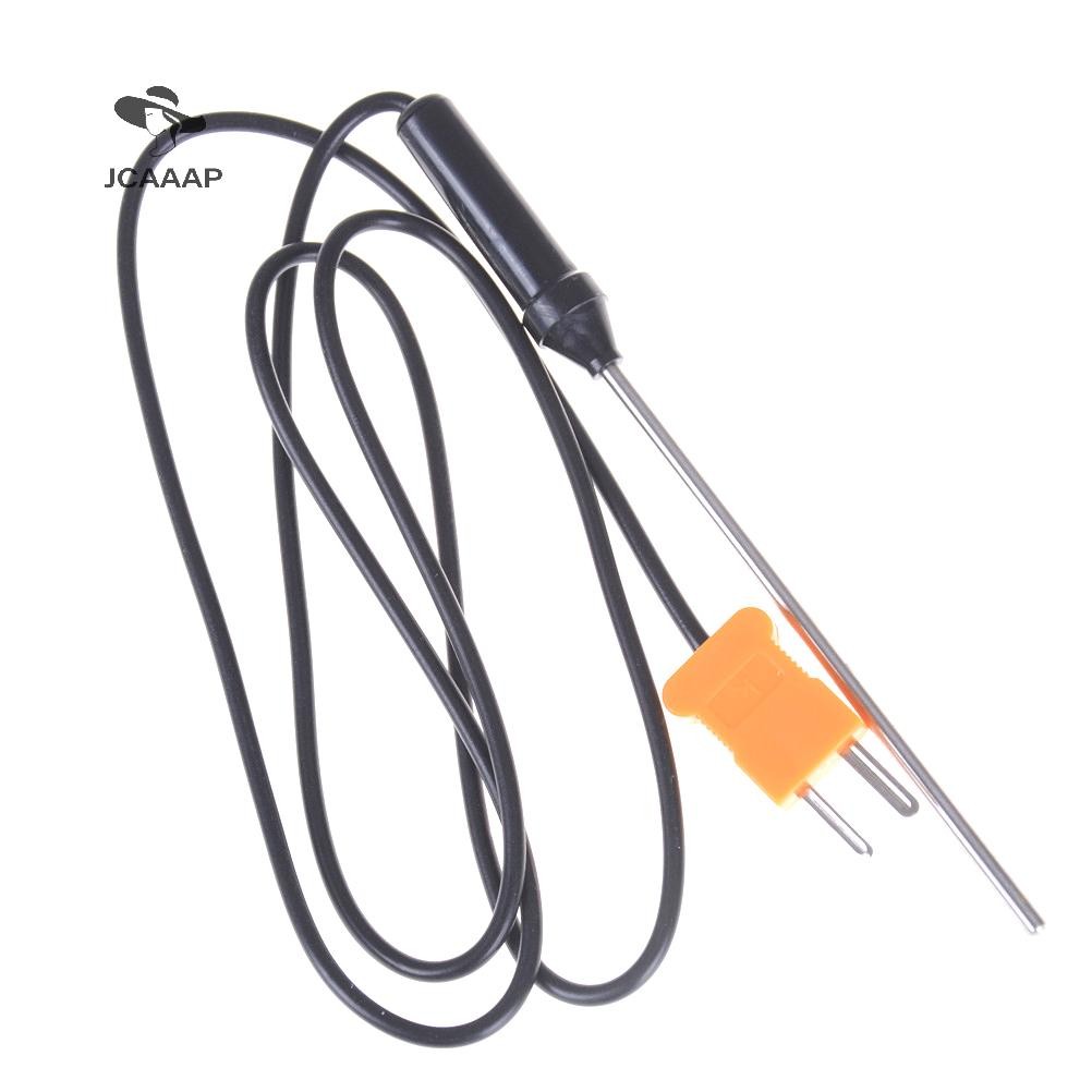 JCAAAP K-Type Thermocouple Stainless Steel Probe for Digital ...