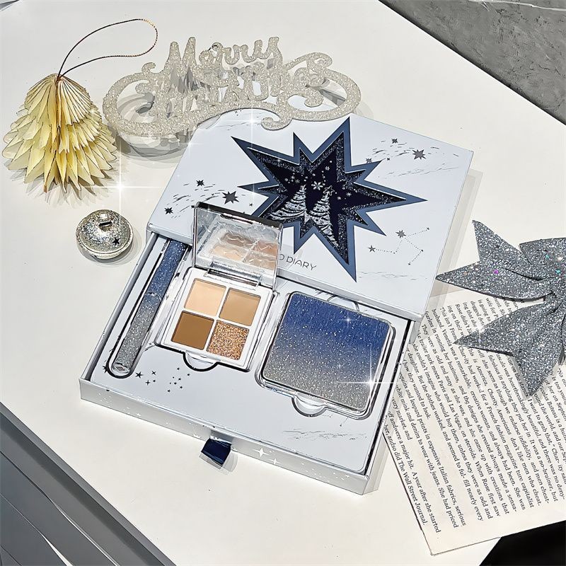 Three-piece Set Christmas Diary Makeup Gift Box Full Set Box Girlfriend ...