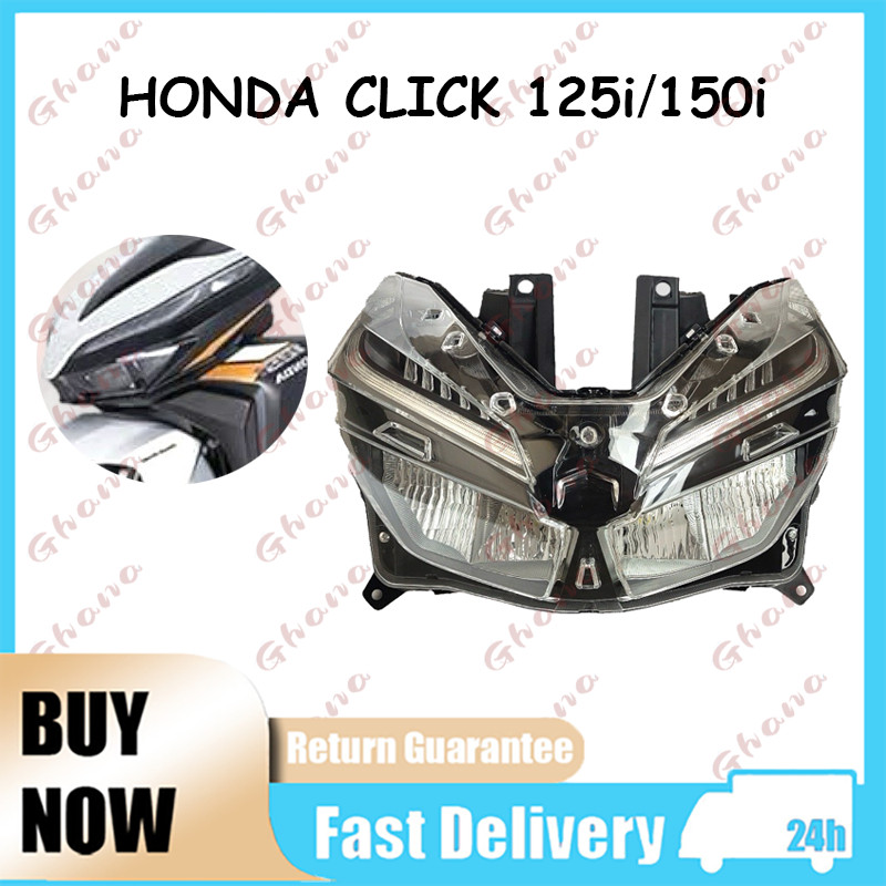 HONDA CLICK V2 CLICK V3 125i/150i HEADLIGHT ASSEMBLY(Plug and Play ...