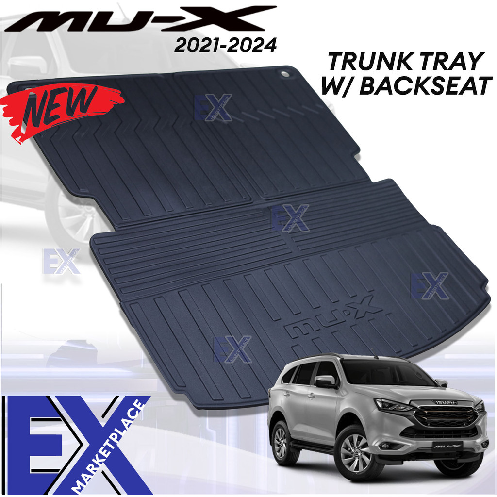 Isuzu MUX 2021 to 2024 Bendable Full Cargo Trunk Tray with Backseat ...