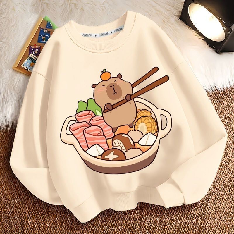 Children's Capabala Sweater Children's Capybara Clothes Capybara Top ...