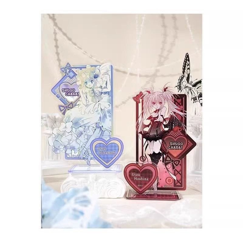 Shugo Chara Original Art Acrylic Figure Amu Tsukasa Kakeru Doki Doki ...