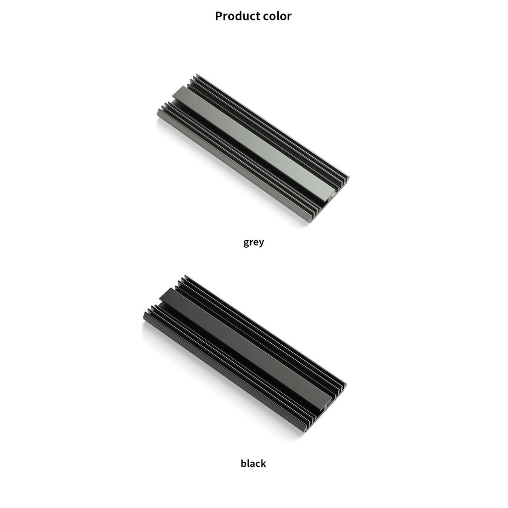 TEUCER M2-4 SSD Heatsink NVME 2280 Solid State Disk Drive Radiator with ...