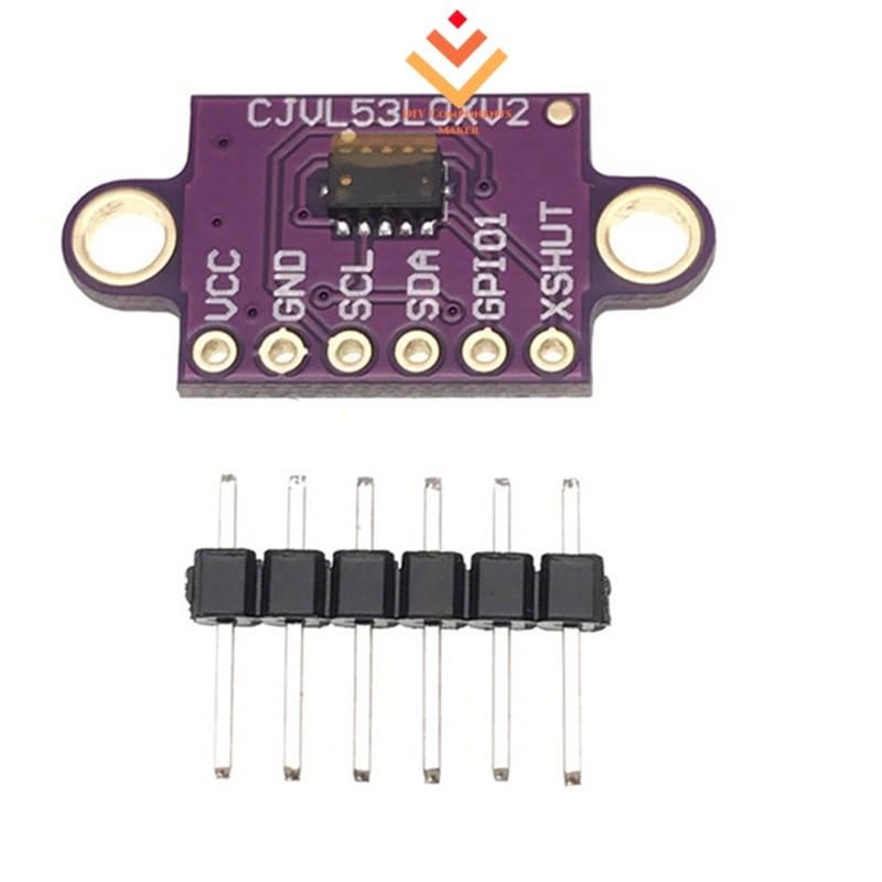 VL53L0X Time-of-Flight Distance Sensor Breakout GY-VL53L0XV2 Module for ...